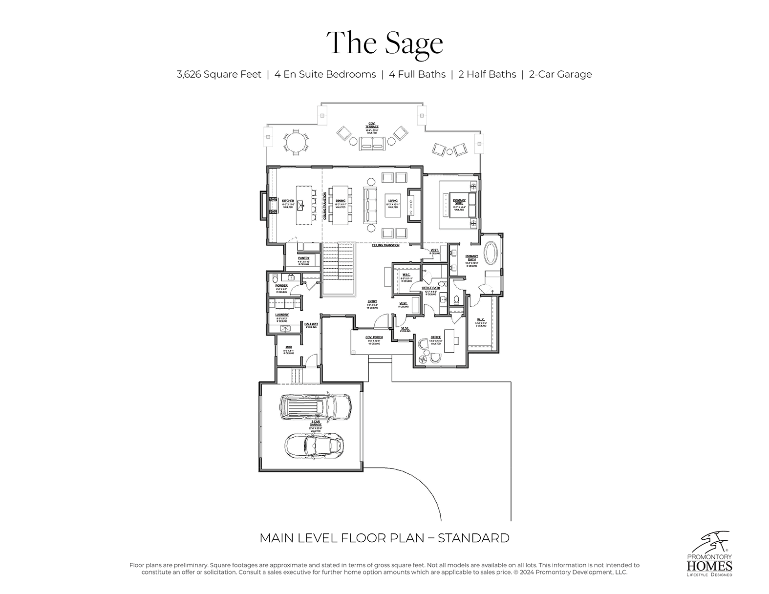 The Sage - Luxury Home Floor Plans in Park City, UT | Promontory Club